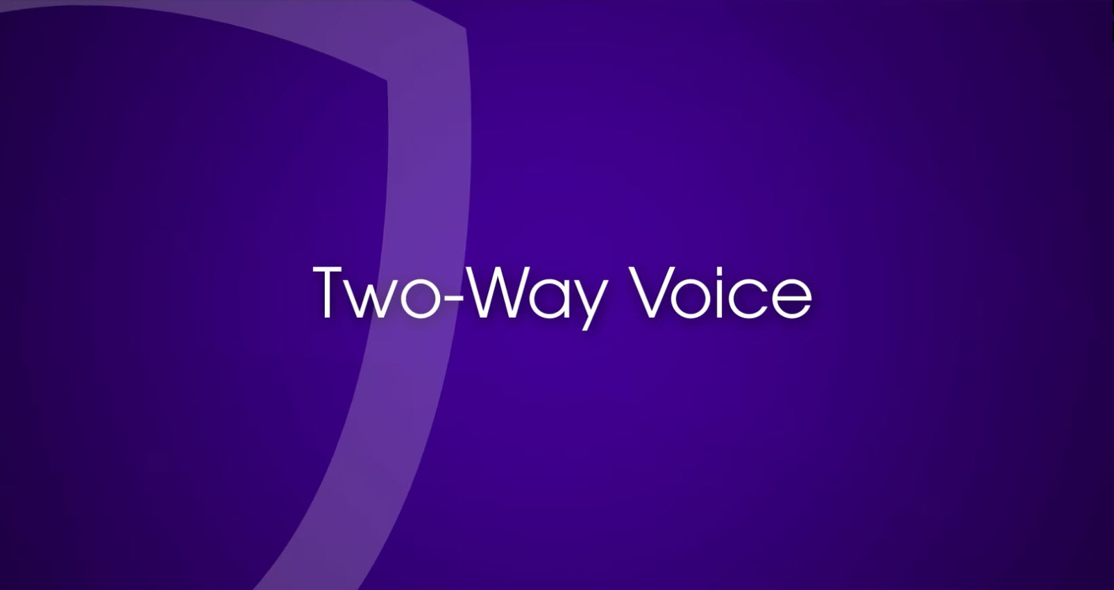 How Two-Way Voice Works with Your System | Guardian Protection